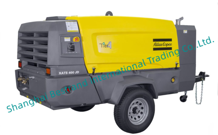 Atlas Copco diesel engine portable air compressor X-AIR 400-7 - Buy ...